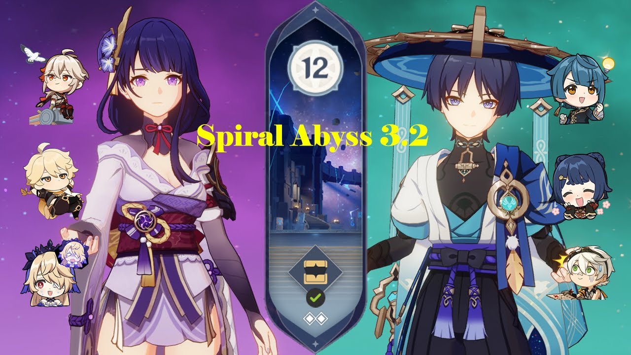 Raiden Aggravate & Wanderer National (Mom & Son Show) | Spiral Abyss 3. ...