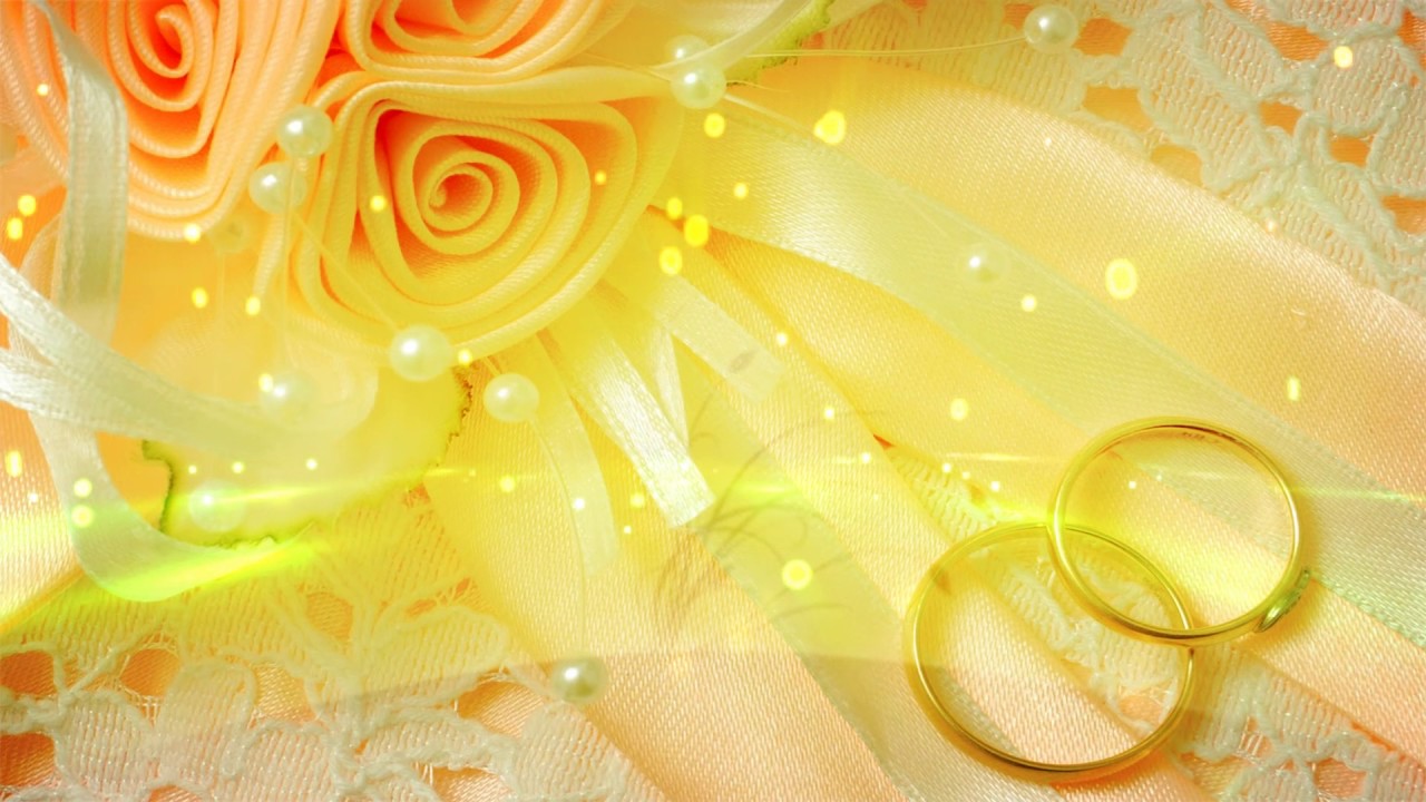 Yellow Gold Background For Wedding