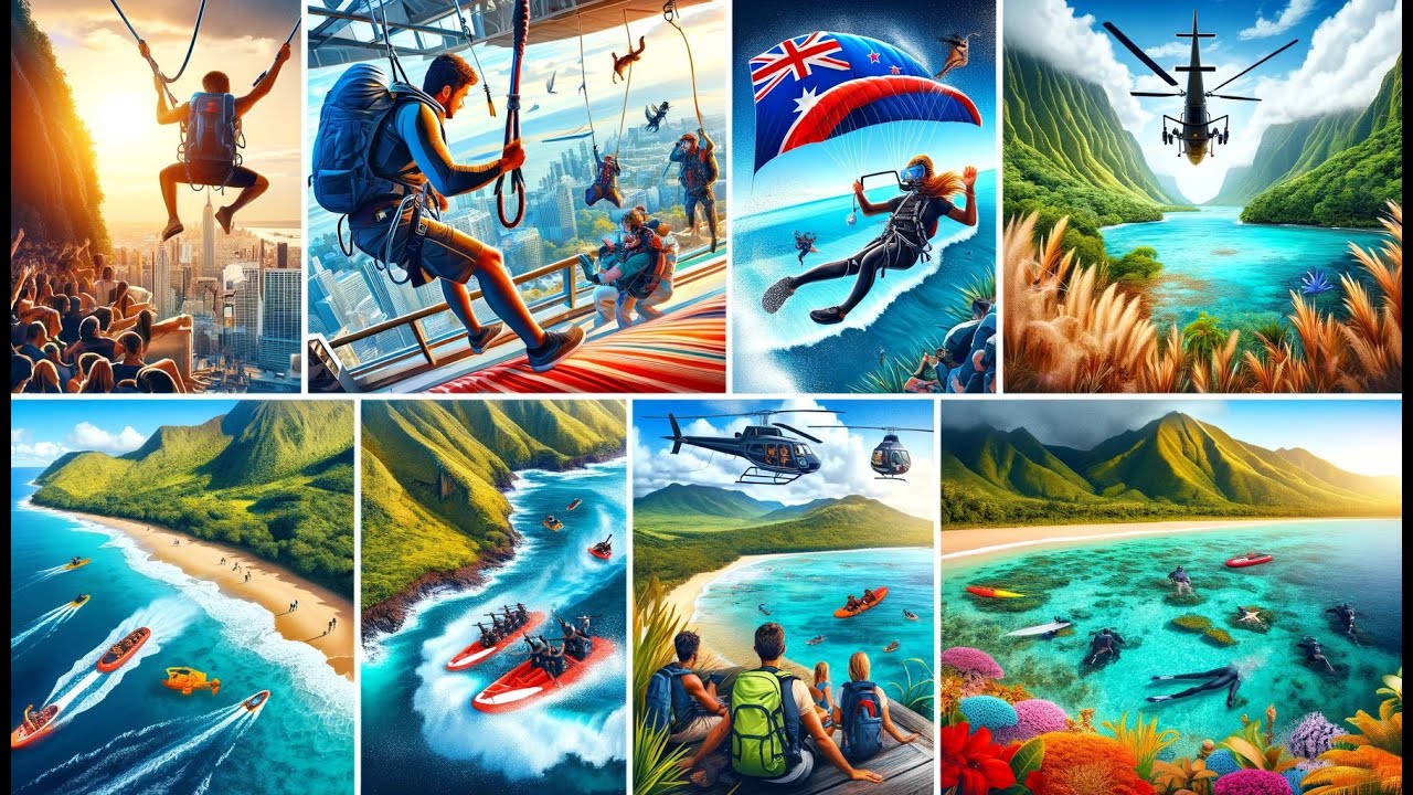 Top 5 Thrilling Adventure Activities in Oceania - YouTube