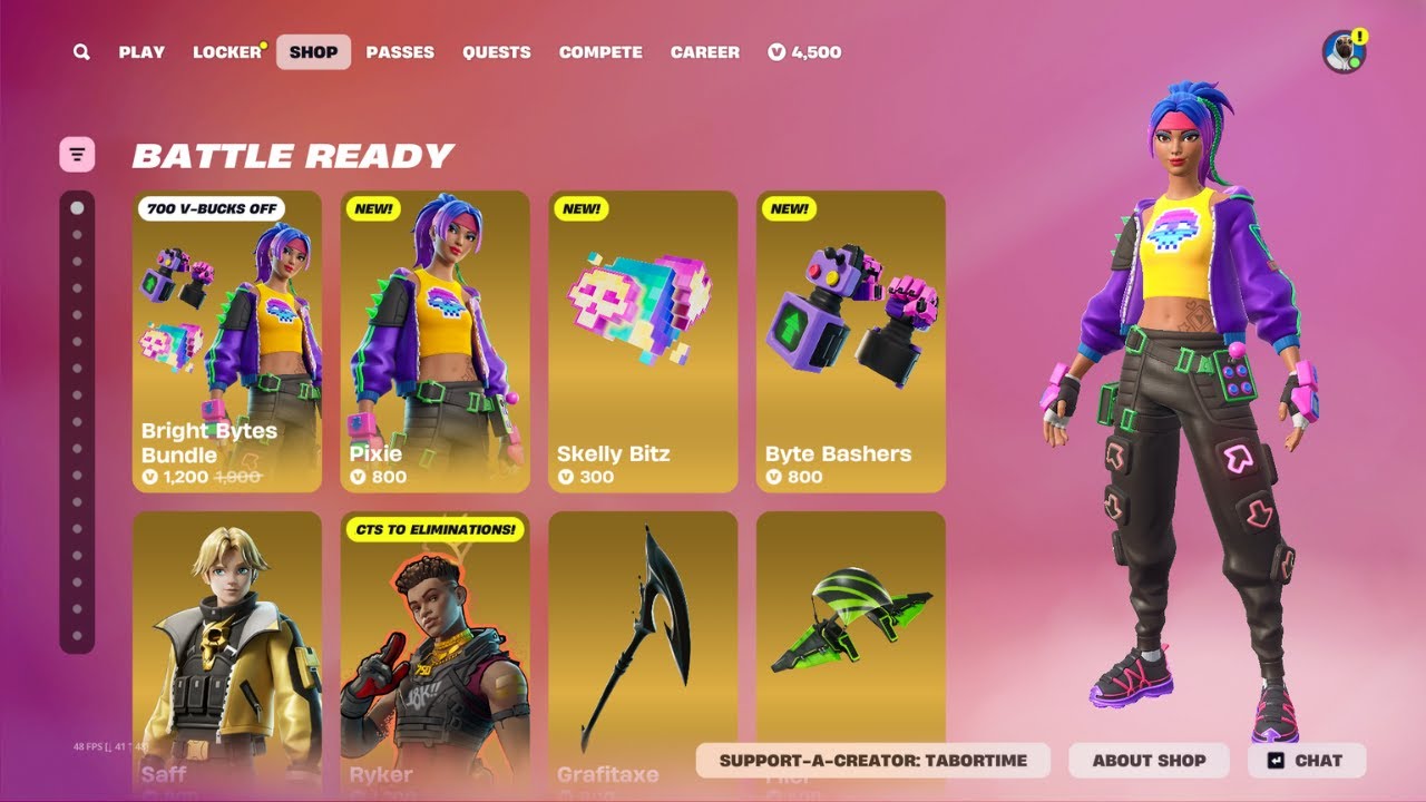 *NEW* Pixie skin in Fortnite - YouTube