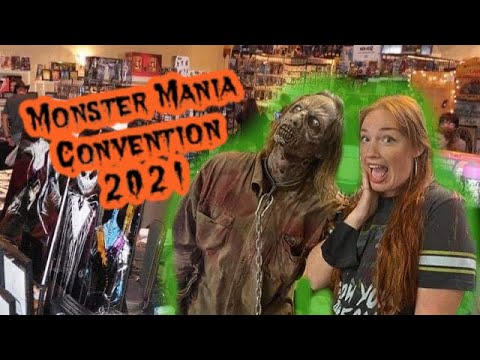 MONSTER MANIA Horror Convention Vlog + Haul! - YouTube