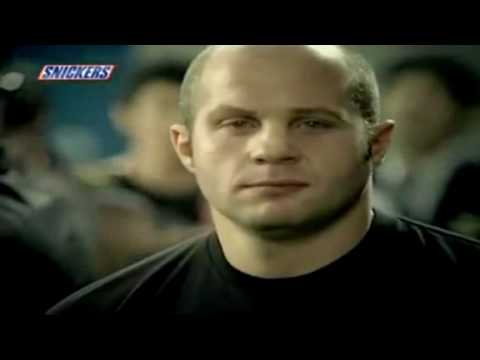 Fedor Emelianenko Snickers Commercial Korean - YouTube