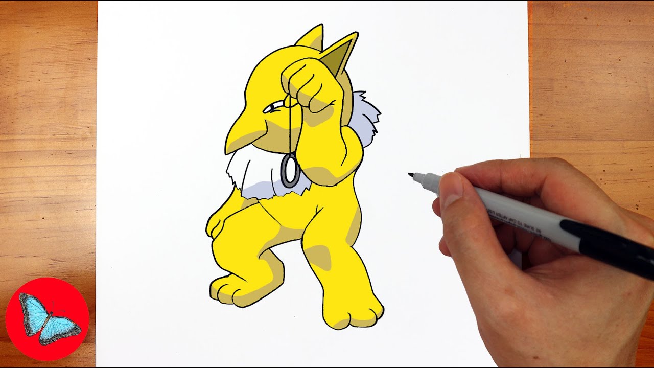 How To Draw Pokemon - Hypno Step by Step - YouTube