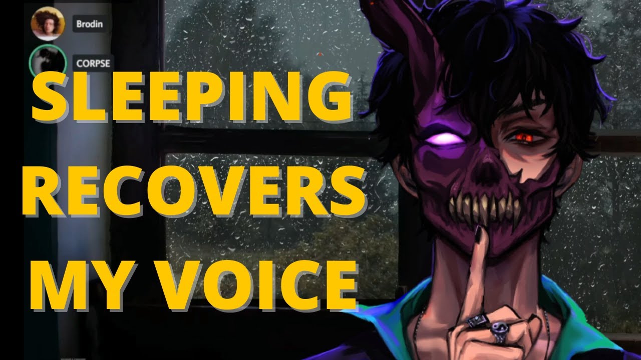 Corpse talks about how sleeping affects his voice - YouTube