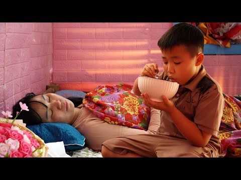 The mother was seriously ill - the efforts and thoughtful,  care of Thuy's son were of utmost help.
