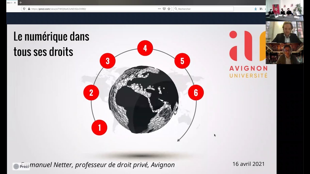 Conclusions Emmanuel Netter - Cycle "Le numérique dans tous ses droits ...