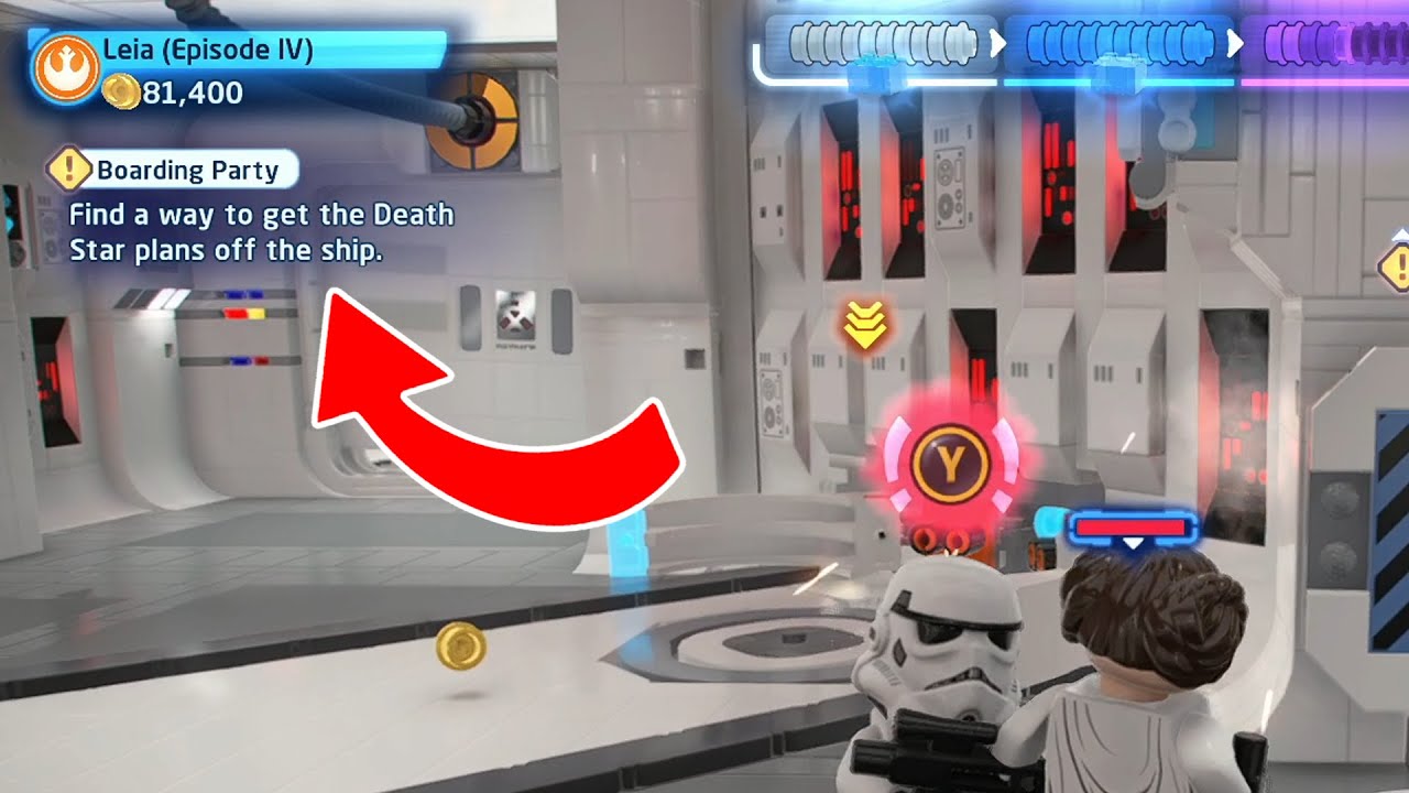 Let's talk about the HUD In LEGO Star Wars... - YouTube