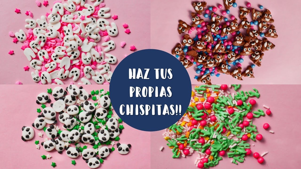 Chispitas Kawaii | Como hacer chispas y perlas comestibles | Ale Hervi ...