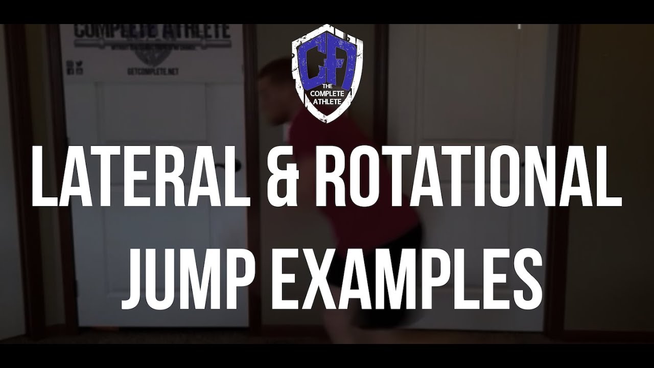 Lateral and Rotational Jump Examples - YouTube