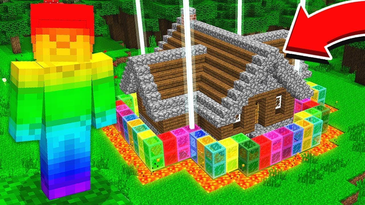 BUILDING THE STEVE PROOF HOUSE! - YouTube