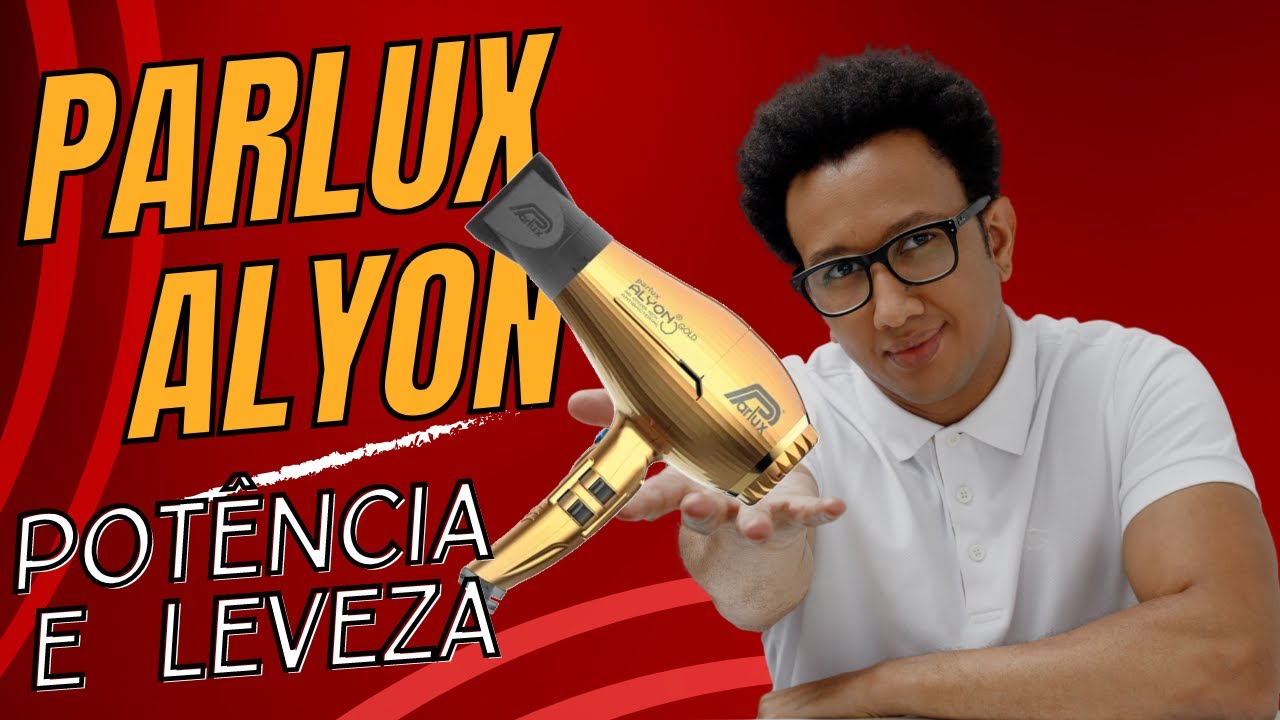 Saindo da caixa Secador Parlux Alyon características e primeiras ...