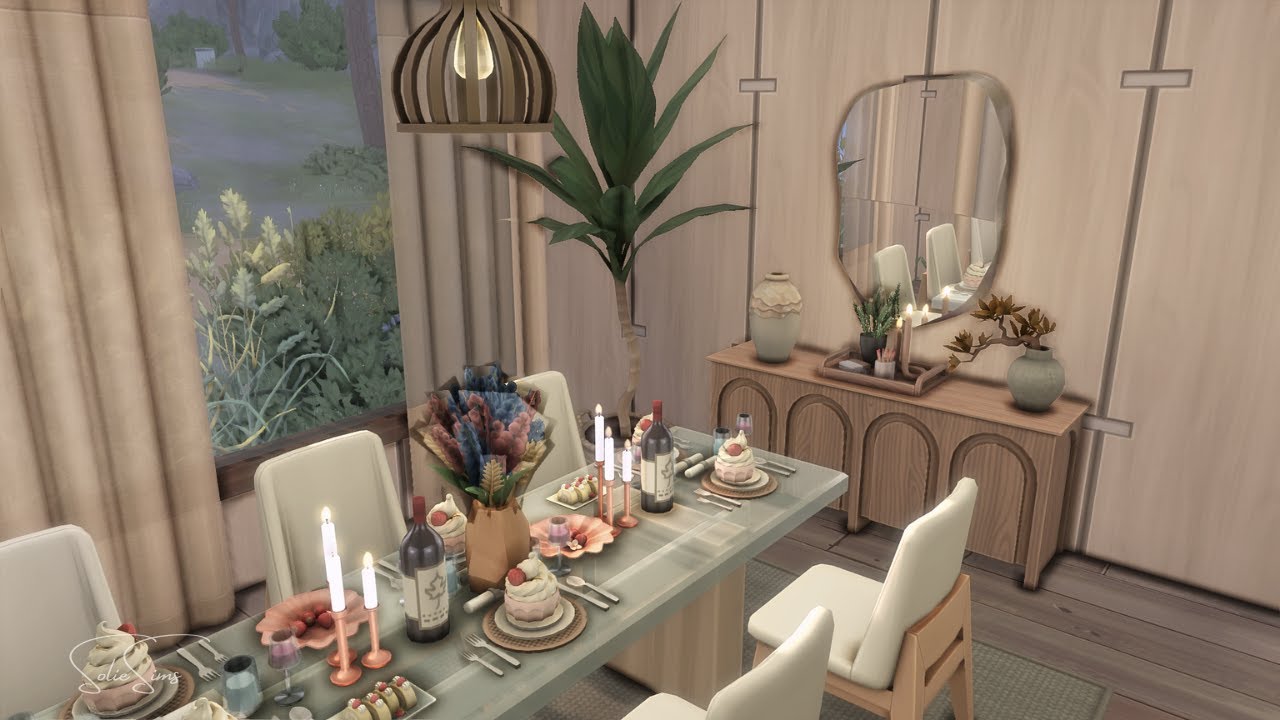 A Modern Cabin Sims 4 - YouTube