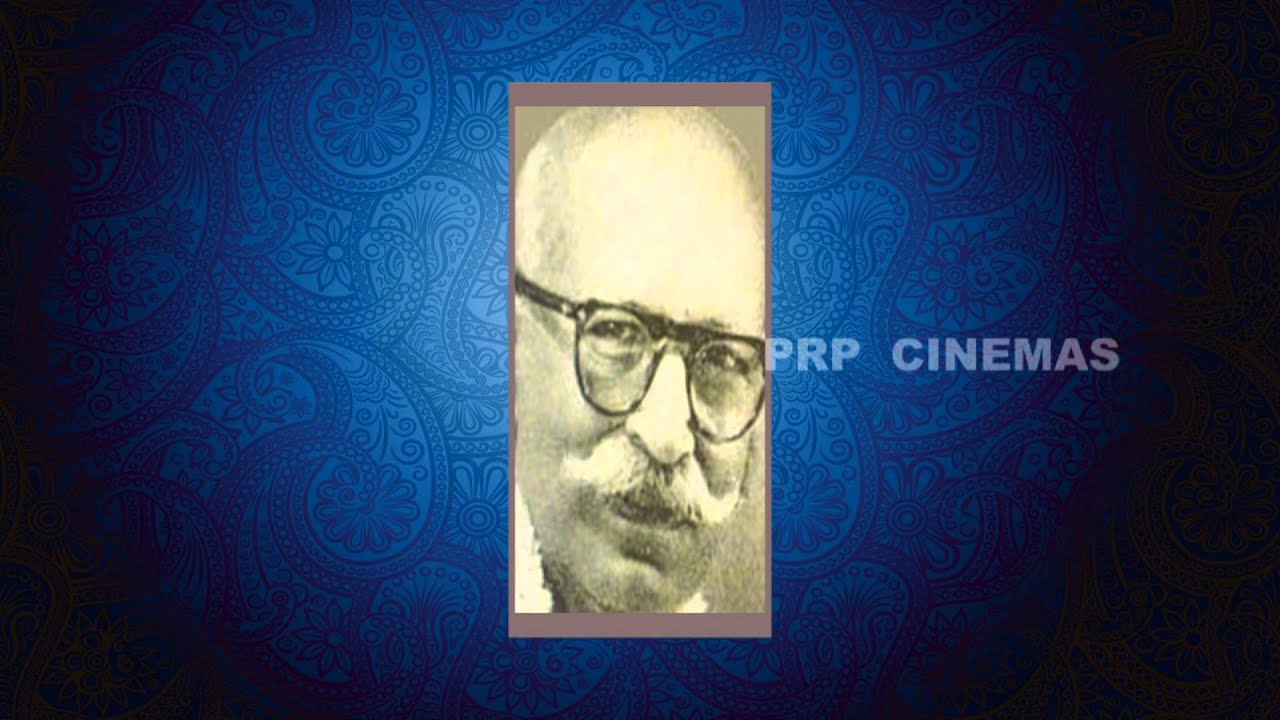 H M Reddy directed the first south Indian talkie film - YouTube