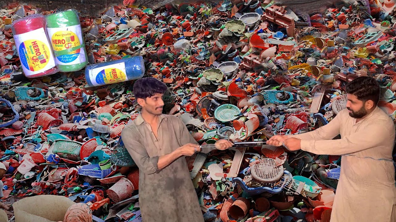 Million Plastic Scrap Convert to Rope Rolls: A Recycling Marvel. - YouTube