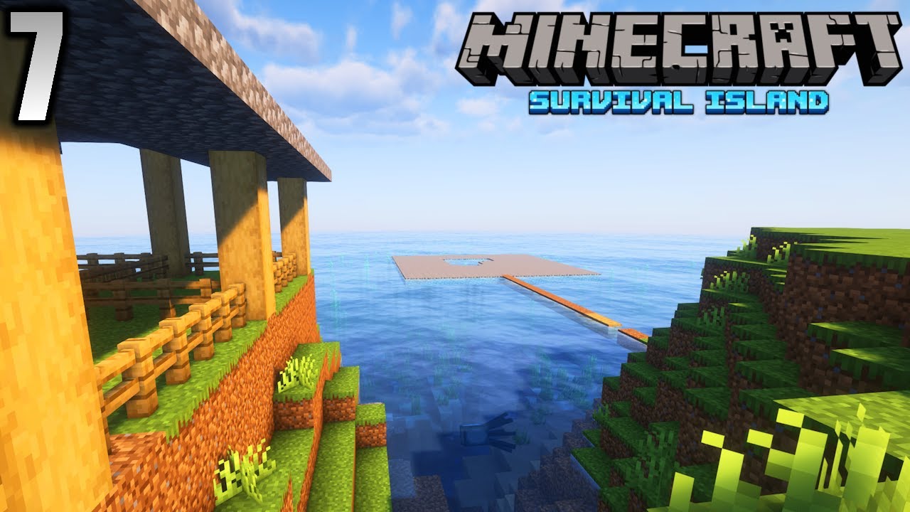 MOB PLATFORM | Minecraft Survival Island | Episode 7 - YouTube