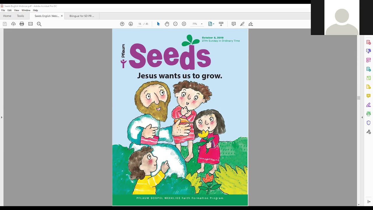 2019-2020 Seeds Pflaum Gospel Weeklies Unit #1 Overview - YouTube