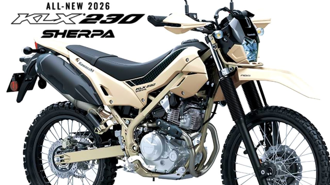 New 2026 KAWASAKI KLX 230 SHERPA S ABS -The ULTIMATE Dual-Sport Bike ...