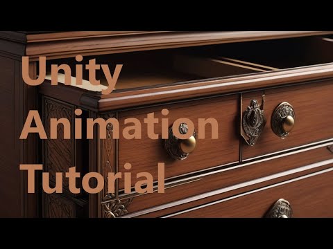 Unity Animation Drawer Opening and Closing - YouTube