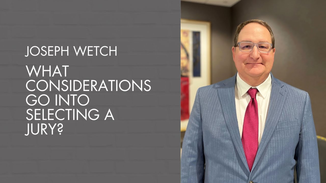 What considerations go into selecting a jury? - Lommen Abdo - YouTube
