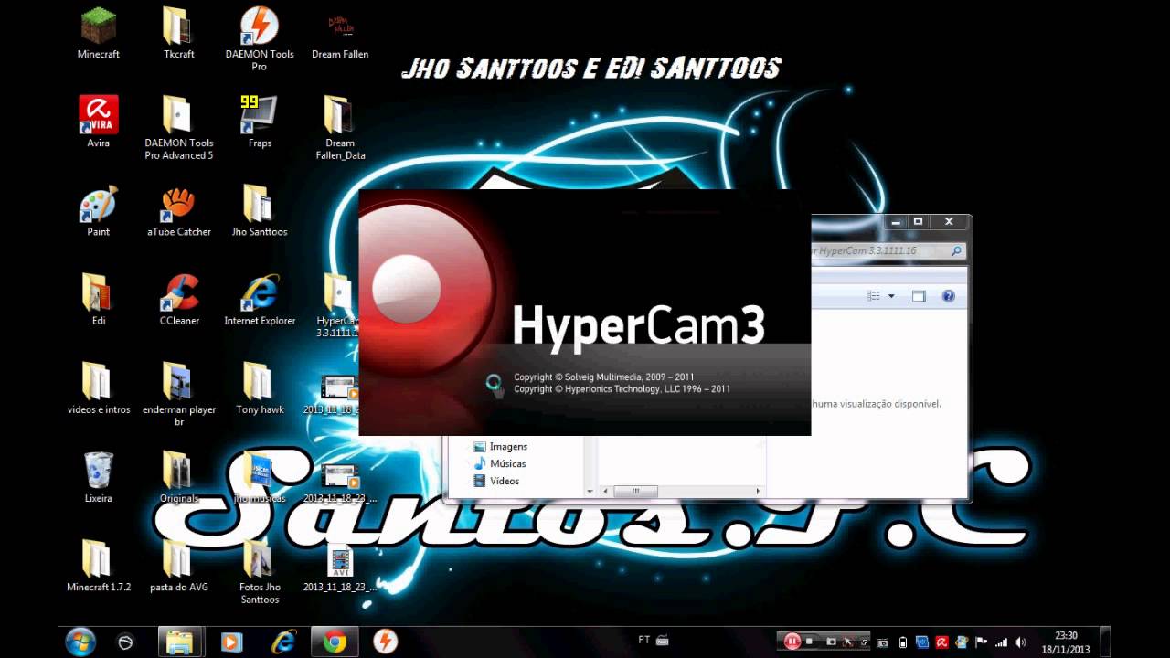 Como Baixar instalar e crackear hypercam 3 - YouTube