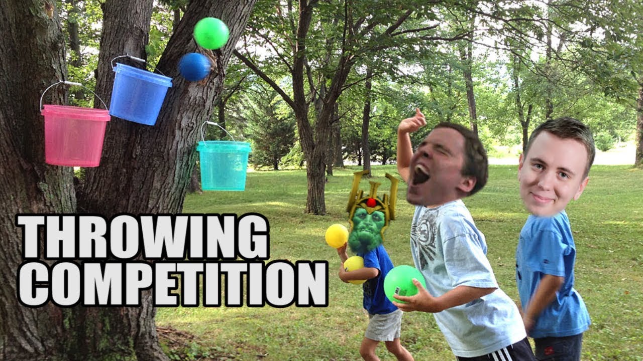 Throwing Competition - YouTube