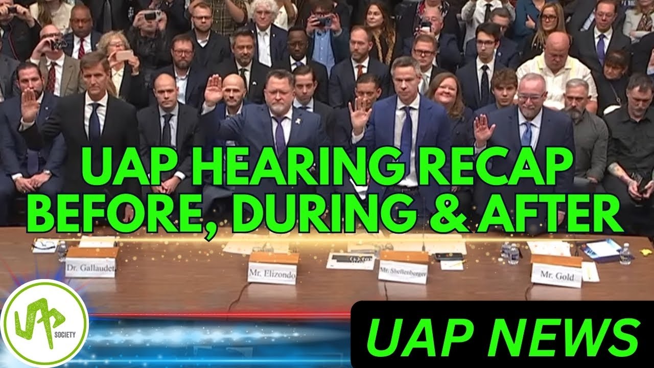 UAP Hearings Recap: Before During & After! UAP NEWS 👽📰11/19/24 👽📰 - YouTube