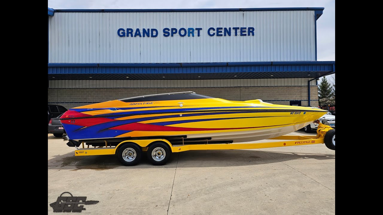 2006 Advantage Boats 28 Victory, midcabin open bow boat with 496 HO ...