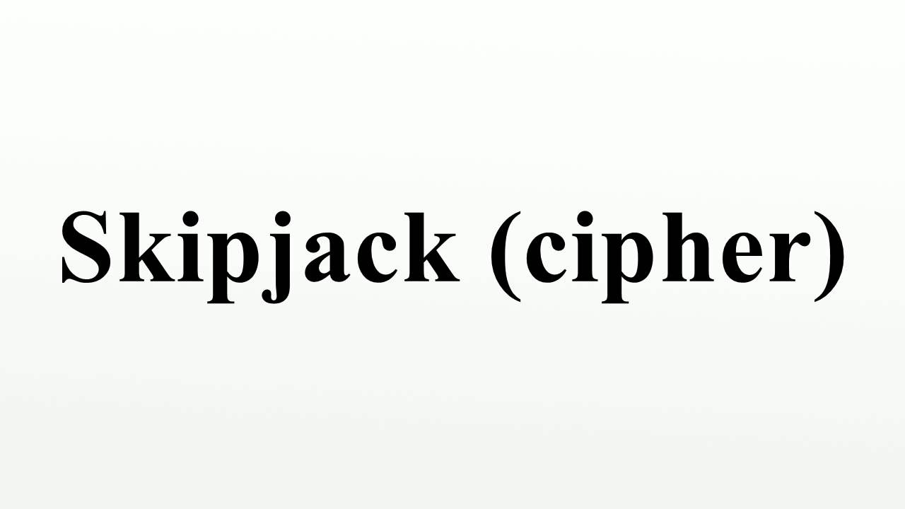 Skipjack (cipher) - YouTube