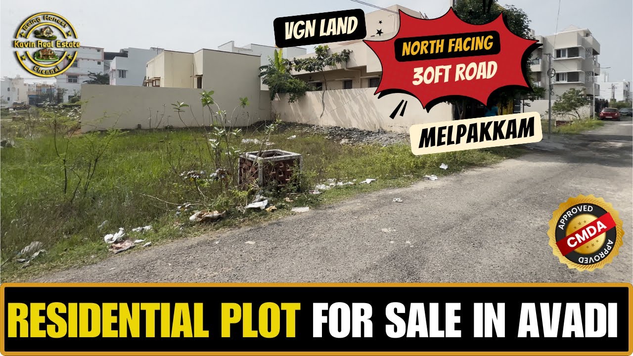 ID 1487 - Residential Plot Sale In Avadi Melpakkam || CMDA || North ...