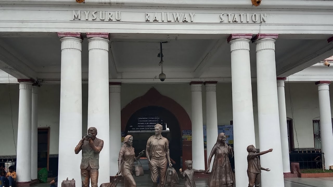 Mysore Junction Mysore Railway Station - YouTube