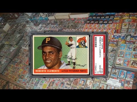 Room Tour: AMAZING Baseball Card Collection and Man Cave - YouTube