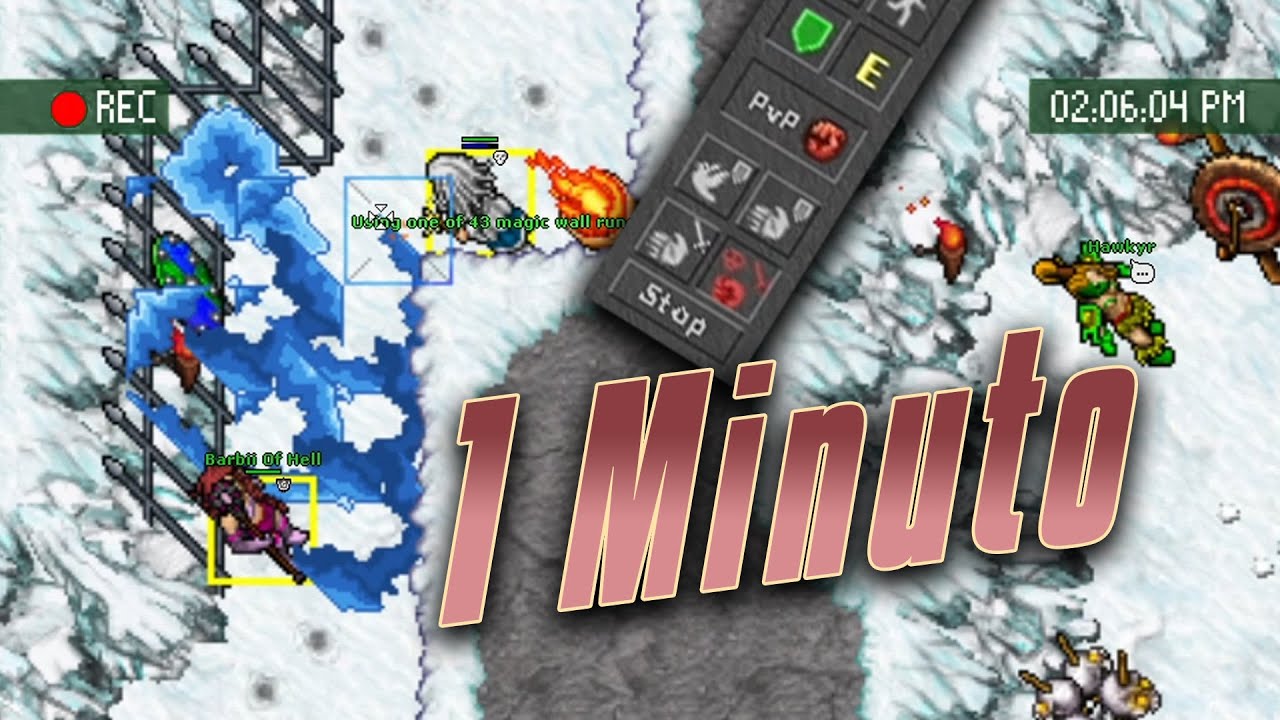 TIBIA / OPCIONES PVP EN 1 MINUTO [ENG SUB] - YouTube