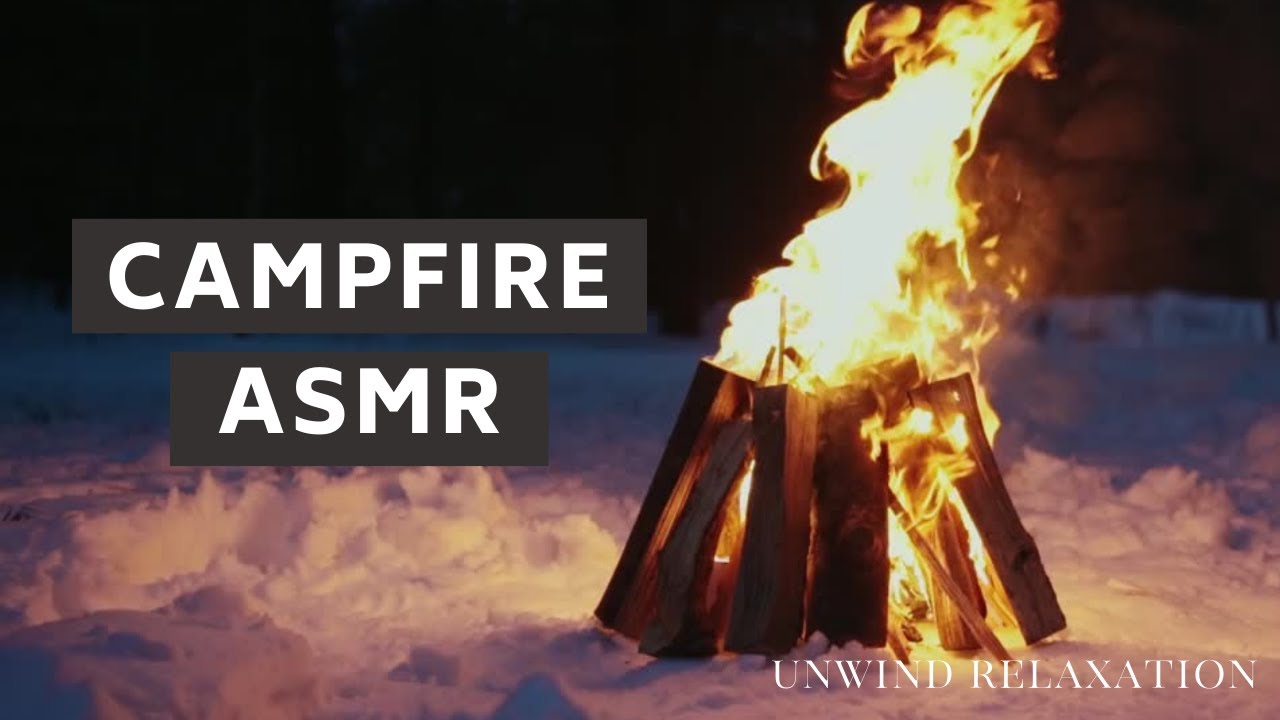 Satisfying Campfire ★︎ Crackling Fire ASMR ★︎ Fire Sounds ★︎ - YouTube