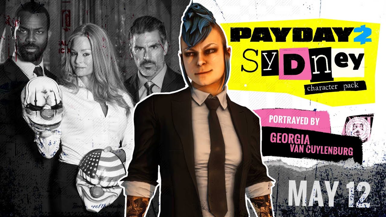 Payday 2: Character Pack - Sydney (New DLC Character) | AdmiralAiron ...