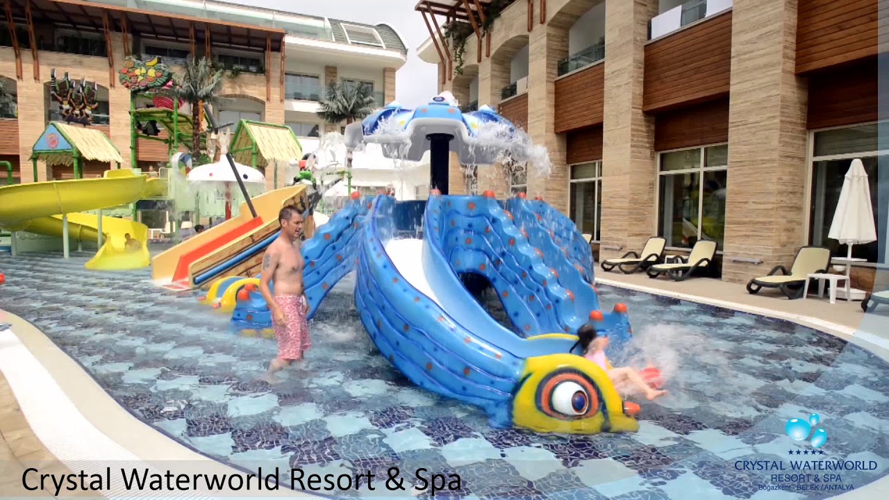 CRYSTAL WATER WORLD RESORT & SPA - YouTube