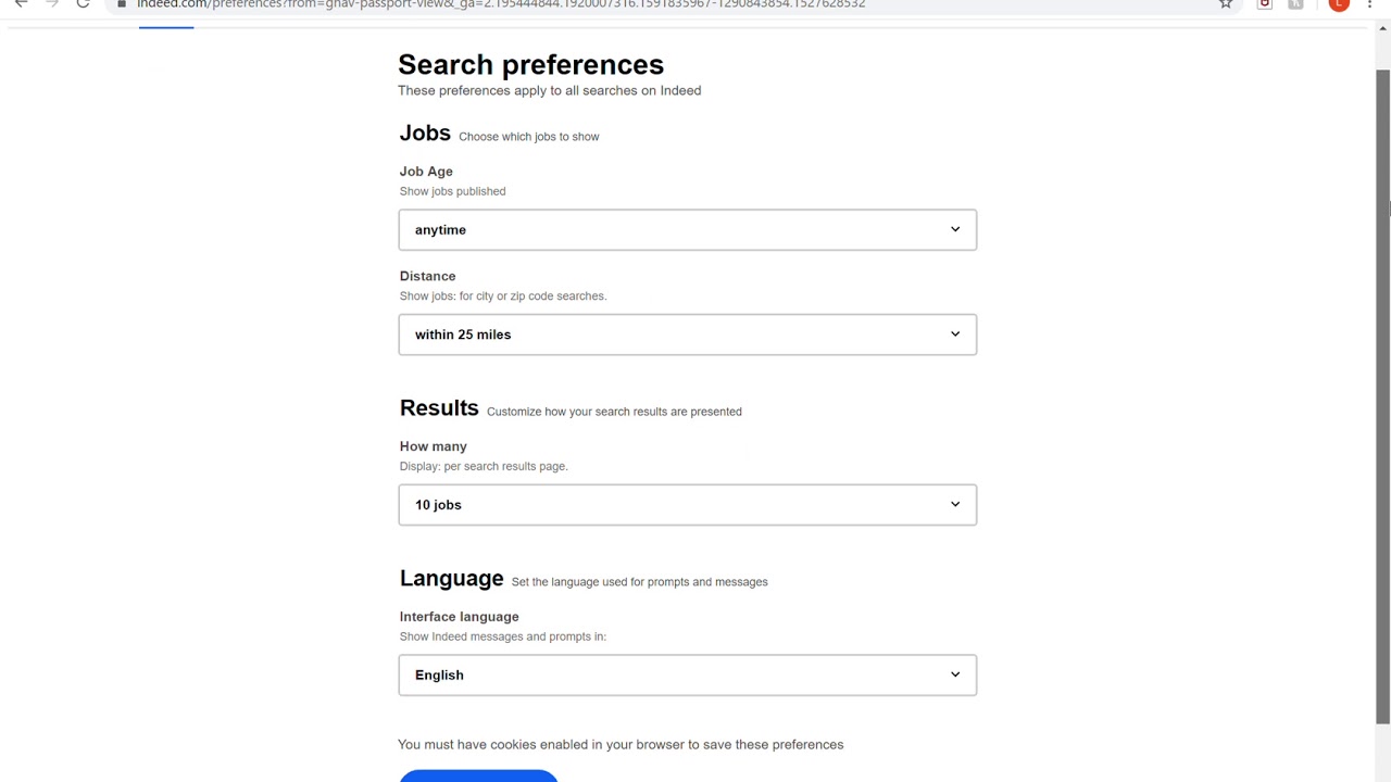 Creando una cuenta en indeed.com - YouTube
