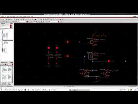 NOR GATE | CADENCE VIRTUOSO | VLSI - YouTube