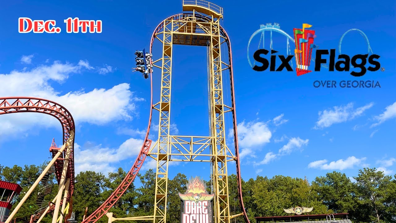 DARE DEVIL DIVE - Six Flags Over Georgia - Dec. 11th - YouTube
