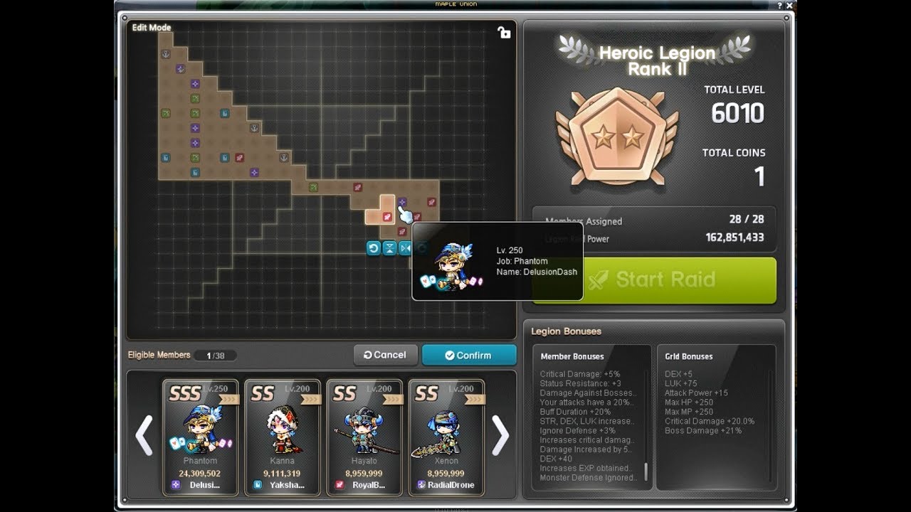 MapleStory Legion System and Synergy Grid - YouTube