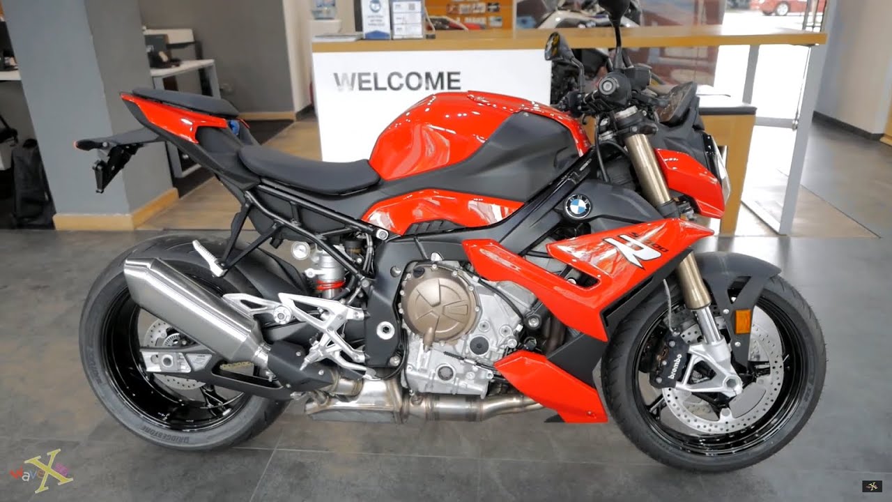 BMW S1000R - Racing Red / Đỏ Đen - Walkaround - YouTube