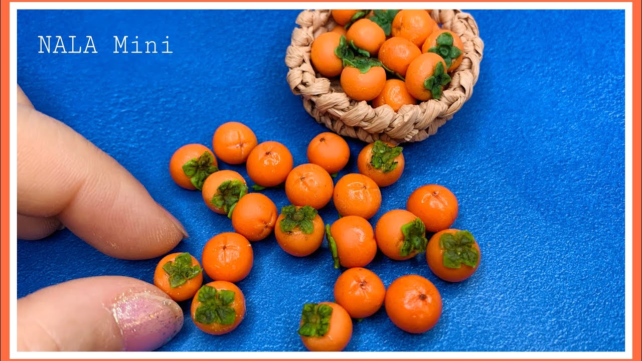 Polymer clay miniature fruit /dollhouse miniature clay |polymer clay ...