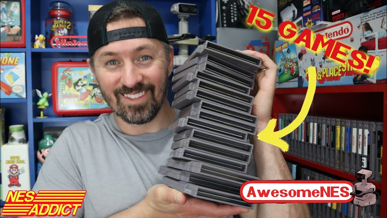 Complete Nintendo NES Collection April 2022 | NES ADDICT - YouTube