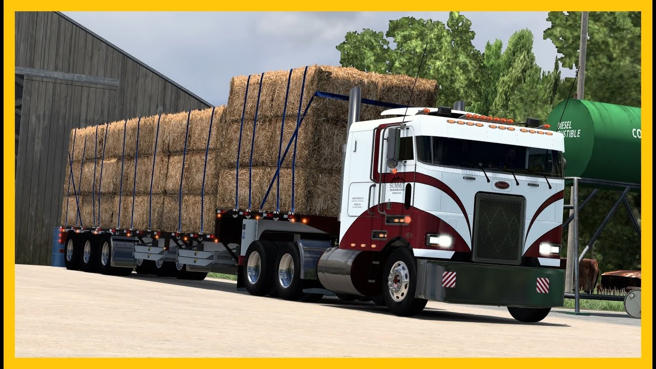 ATS / RUDA’s Pete 362 - B4RT Mods - Mac Stepdeck 48` Trailer /JBX3 V1.3 ...