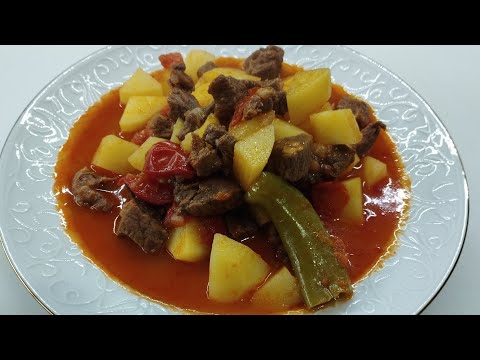 ETLİ PATATES YEMEĞİ TARİFİ