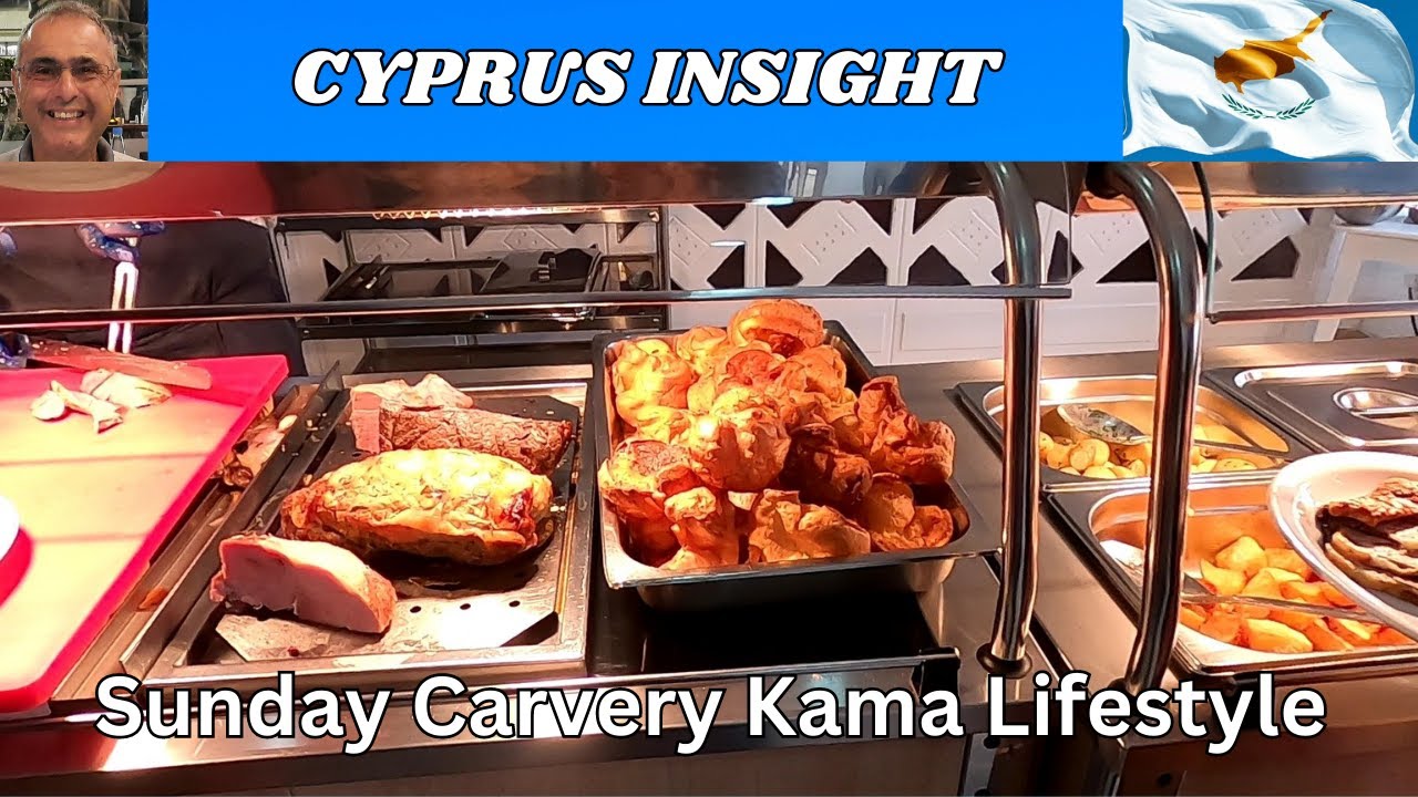 Kama Lifestyle Pernera Cyprus - Sunday Lunch at it's Best. - YouTube
