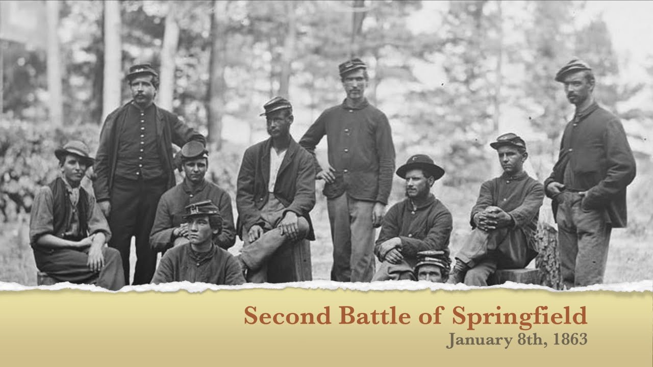 1863-03 Second Battle of Springfield January 8 1863 - YouTube