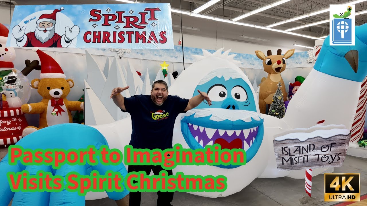 Passport to Imagination Visits Spirit Christmas - YouTube