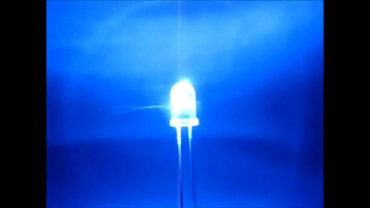 s710 Flacker LED blau flicker flickering blue - YouTube