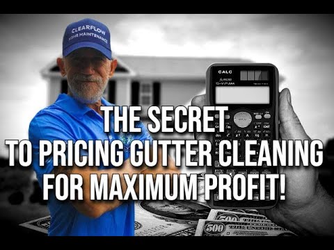 💰 The Secret to Pricing Gutter Cleaning for Maximum Profit! 🏡 - YouTube