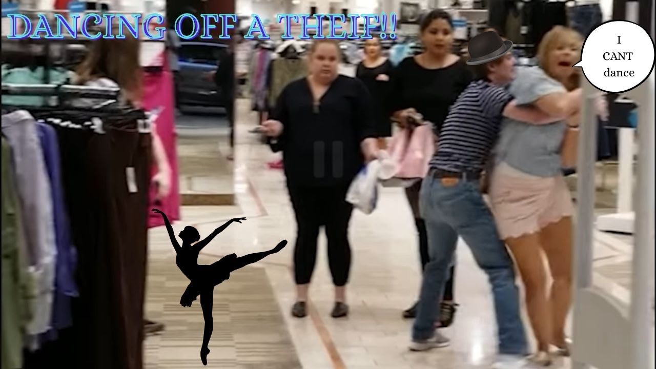 Man Dances To Stop A Thief! - YouTube